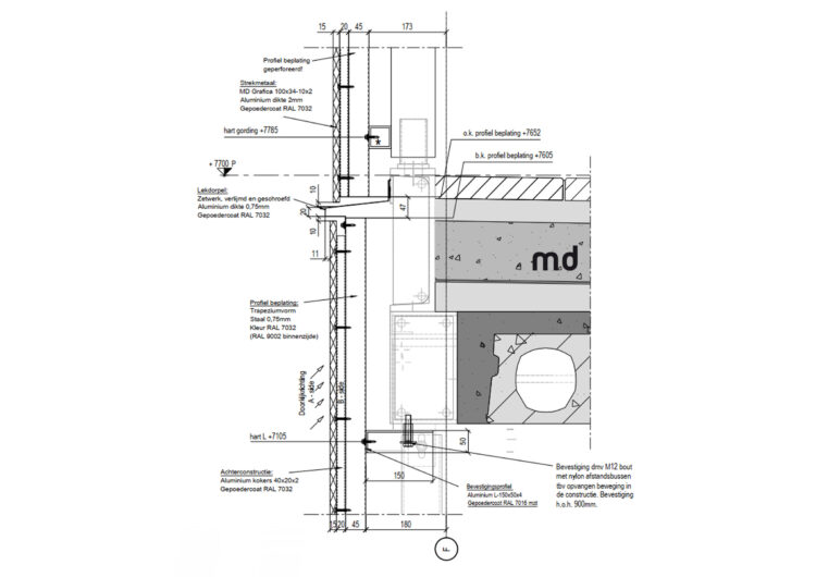 Fietsenstalling de Knoop in Utrecht | Metadecor